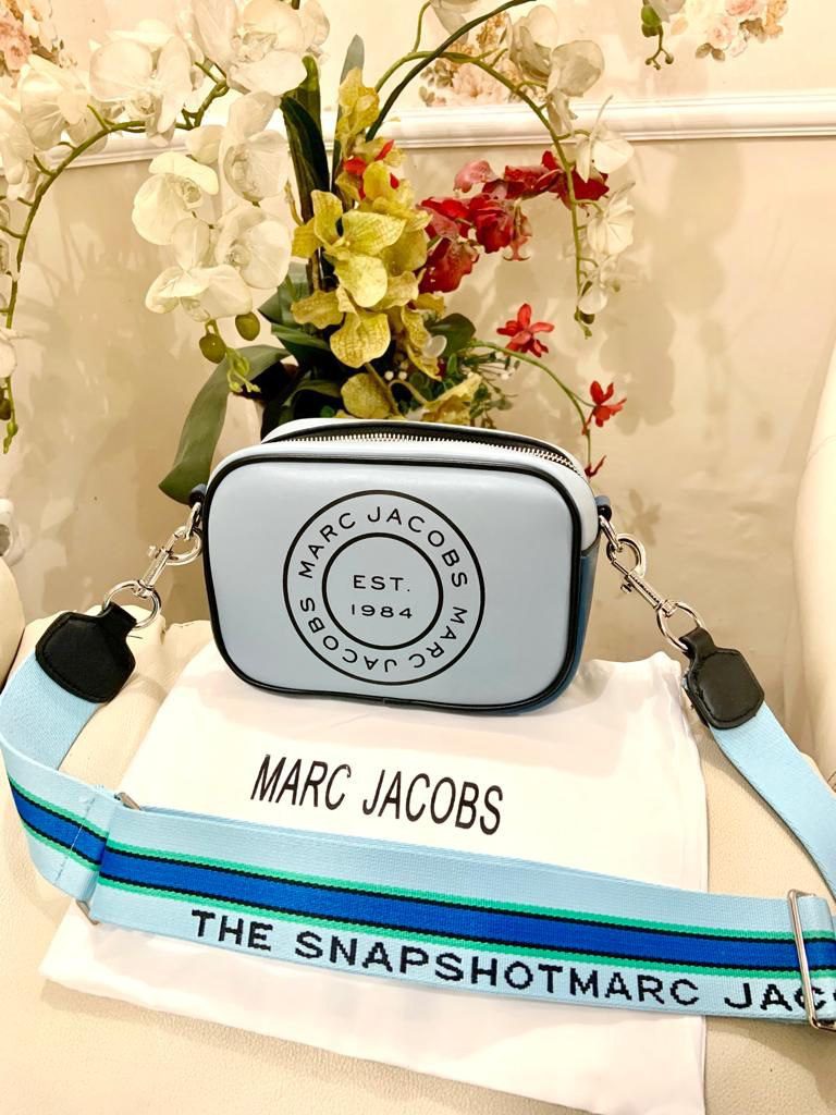 Marc Jacobs The Snapshots Crossbody Bag Blue – Jual Tas Branded Super ...