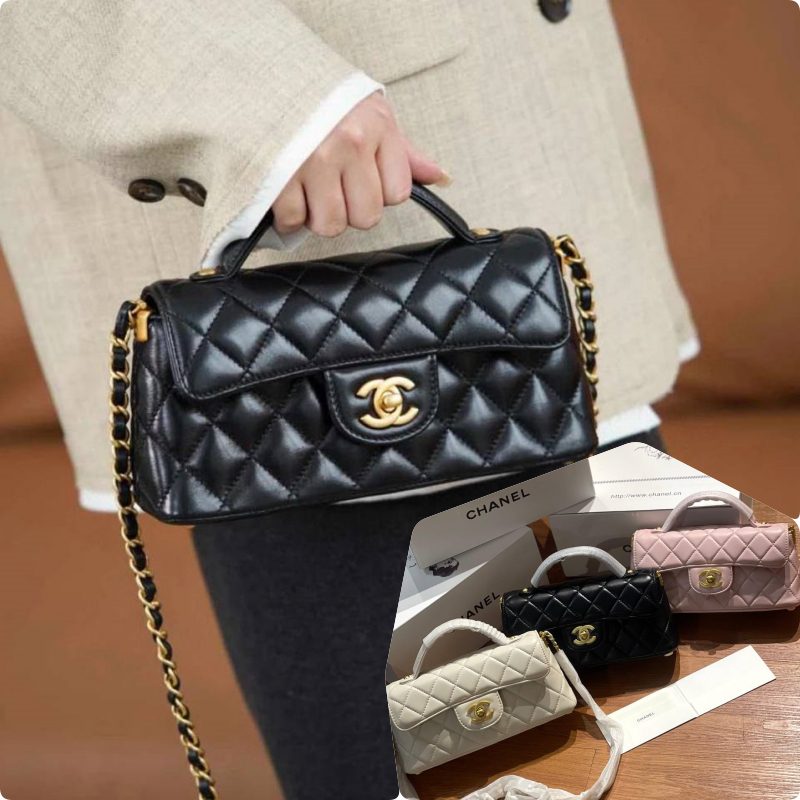 CHANEL 25P Top Handle – Jual Tas Branded Super Premium, Tas import ...
